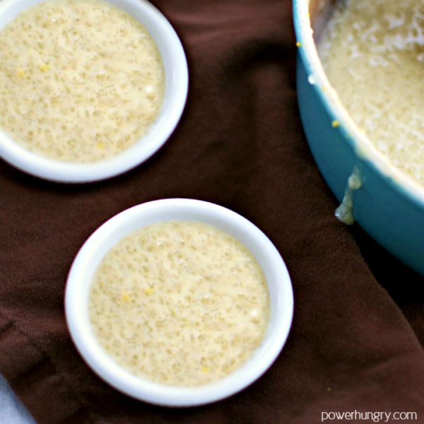 Vanilla Quinoa Protein Pudding (Vegan, GF) | powerhungry®