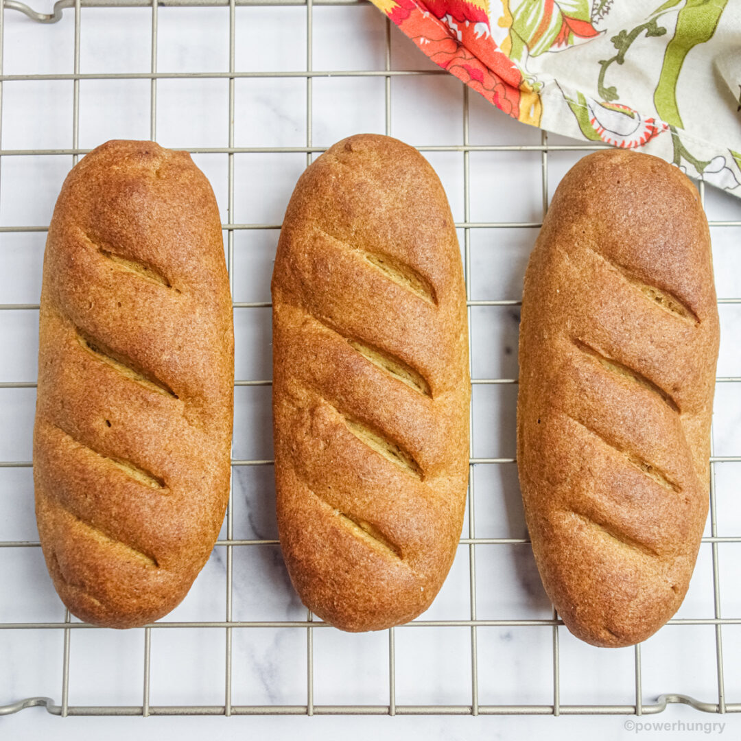 2 Ingredient Flax Bread (Vegan, Oil-free, Keto) | powerhungry®