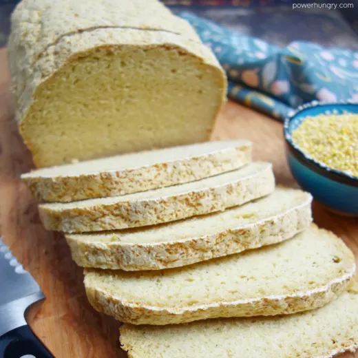 Easy 4 Ingredient Millet Biscuits (V, GF, Oil-Free) | powerhungry®