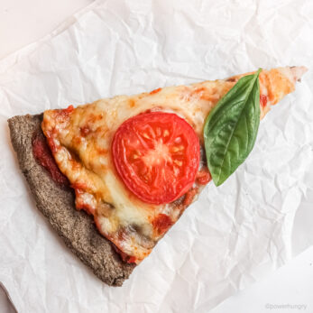 2-Ingredient Buckwheat Pizza Crust (V, GF, easy) | powerhungry®