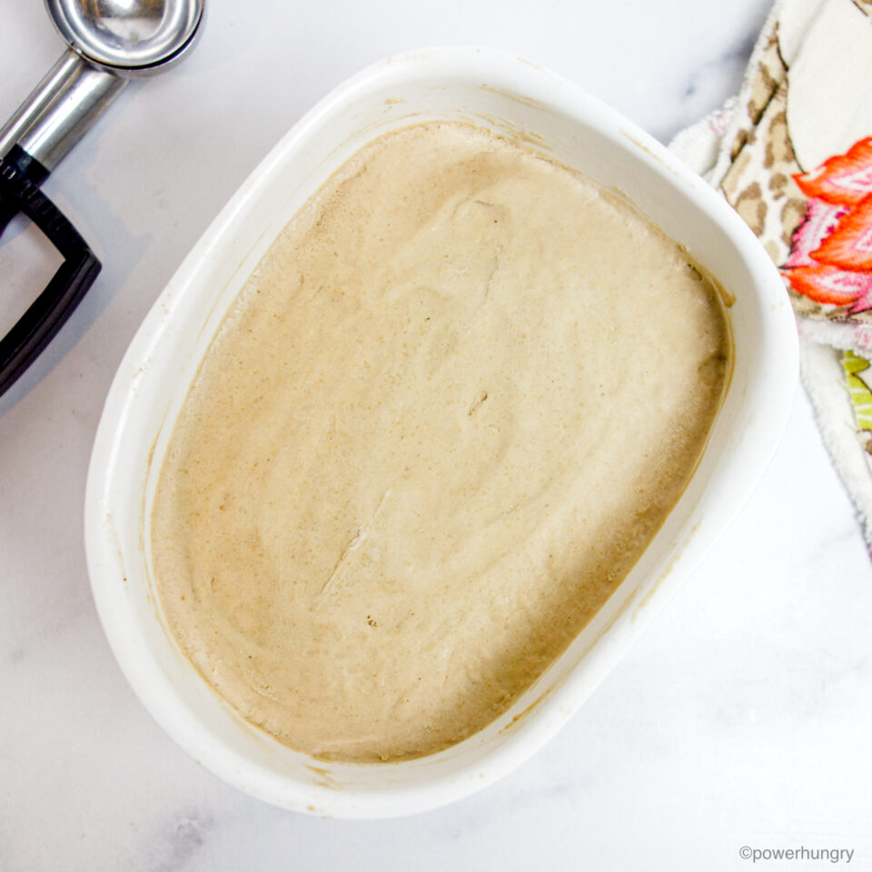 Vegan Vanilla Sunflower Seed Ice Cream (4 ingredients) | powerhungry®