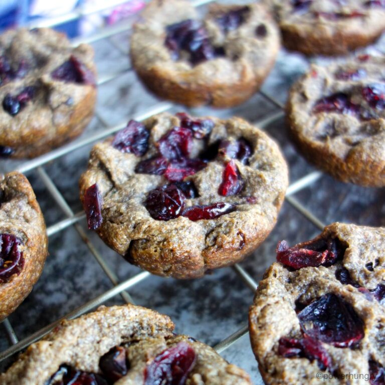 100% Chia Breakfast Cookies (V, GF, oil-free) | powerhungry®