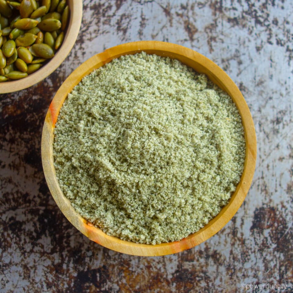 Homemade Pumpkin Seed Flour (Pepita Flour) | powerhungry®