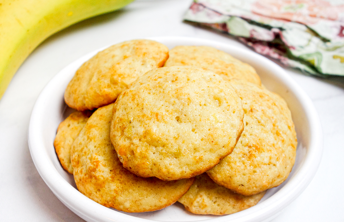 Millet Flour Banana Cookies (Vegan, Oil-Free, GF) | powerhungry®