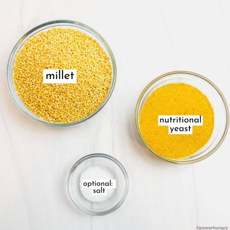 Millet Nuggets (2 Ingredients, High Protein) | powerhungry®