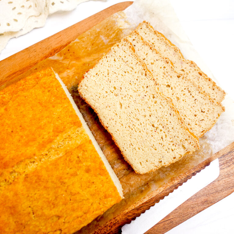 Bean Millet Protein Bread (Oil-free, Vegan, GF) | powerhungry®