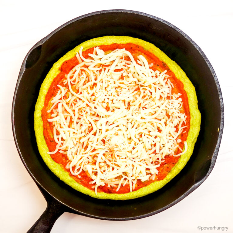 Split Pea Pizza Crust (High Protein, Grain-Free) | powerhungry®