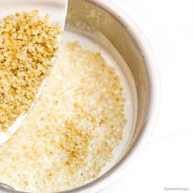 5 Minute Millet Porridge (GF, Easy) | powerhungry®