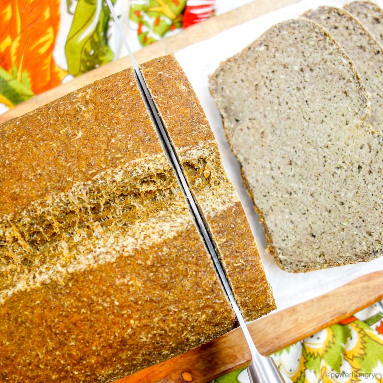 High Protein Tofu Lentil Bread (4 ingredients, V) | powerhungry®